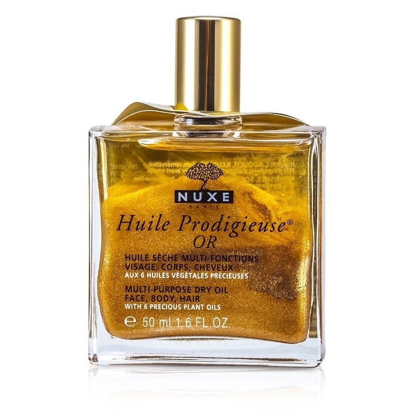 Nuxe Huile Prodigieuse Or Golden Shimmer Multi-Purpose Dry Oil, 1.6 Fl ...