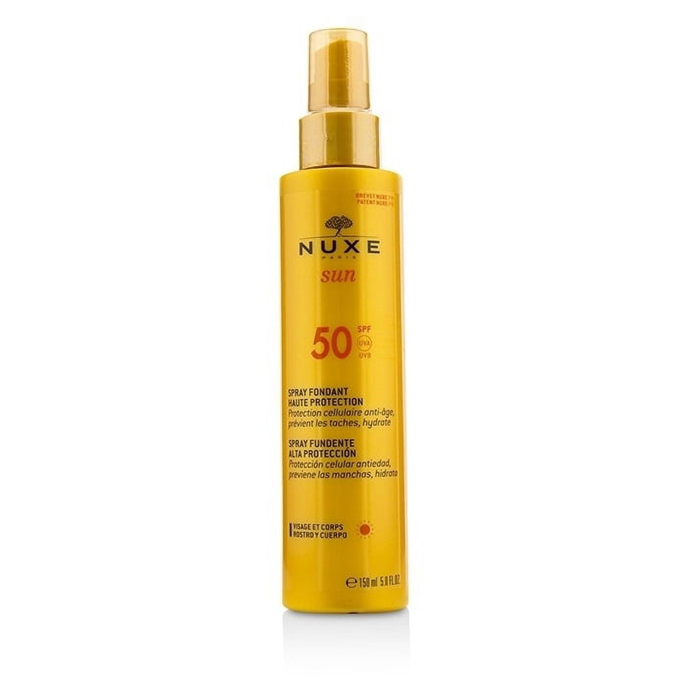Nuxe Sun Sunscreen Face and Body Milk Spf 50 150 ml - Walmart.com