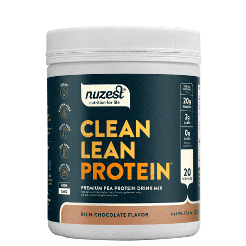Nuzest Clean Lean Protein Powder, Rich Chocolate, 17.6 oz (500 g ...