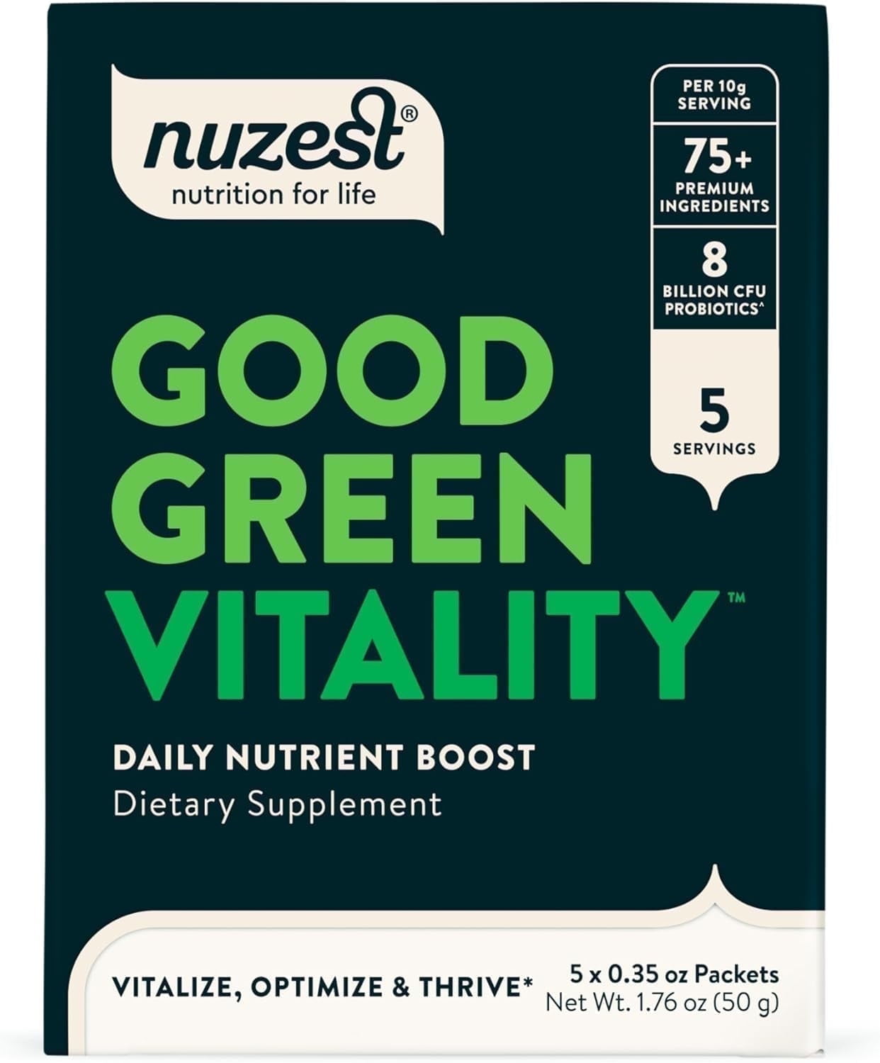 Nuzest Greens Powder Good Green Vitality – Vitamins, Minerals ...