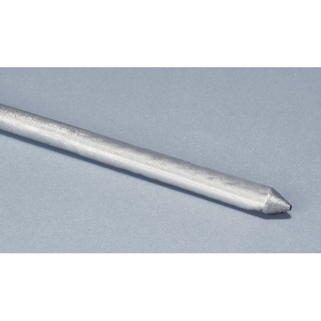 Nvent Erico Pointed End Ground Rod,Steel,Over L 8ft 815880 - Walmart.com