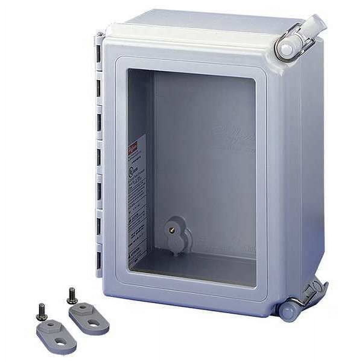 Nvent Hoffman Enclosr,Nonmetallic,16" H x 14" W x 8" D A16148CHQRFGW ...