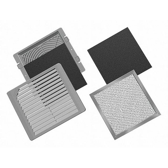 Nvent Hoffman Filter,For Use With 4 in. Fans,PK5 AFLTR4 - Walmart.com