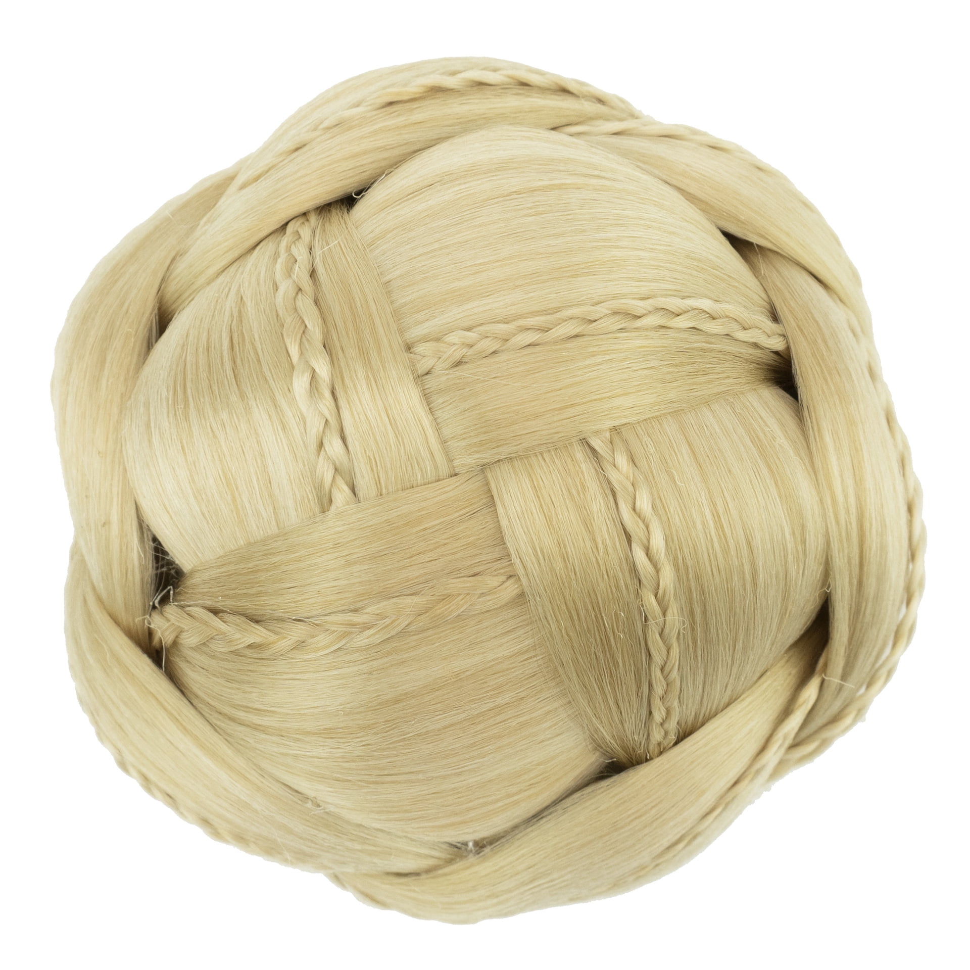 Nvzi - 1 Piece Bun Hair Pcs, golden, 12.5CM/4.92in Width, High-Temp ...