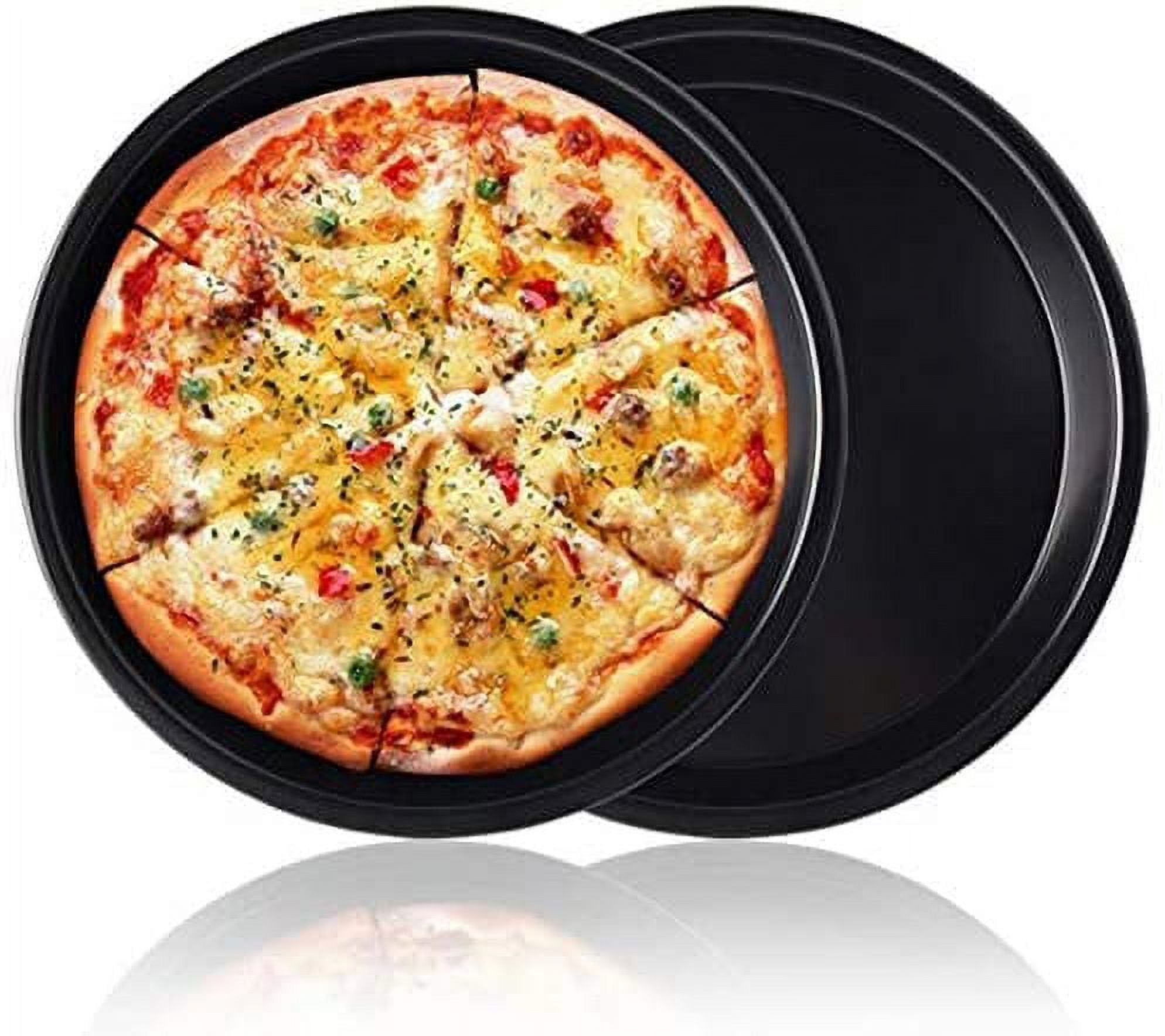 Nvzi 10" Pizza Pan Professional Premium Deep Dish Non-Stick Bakeware ...