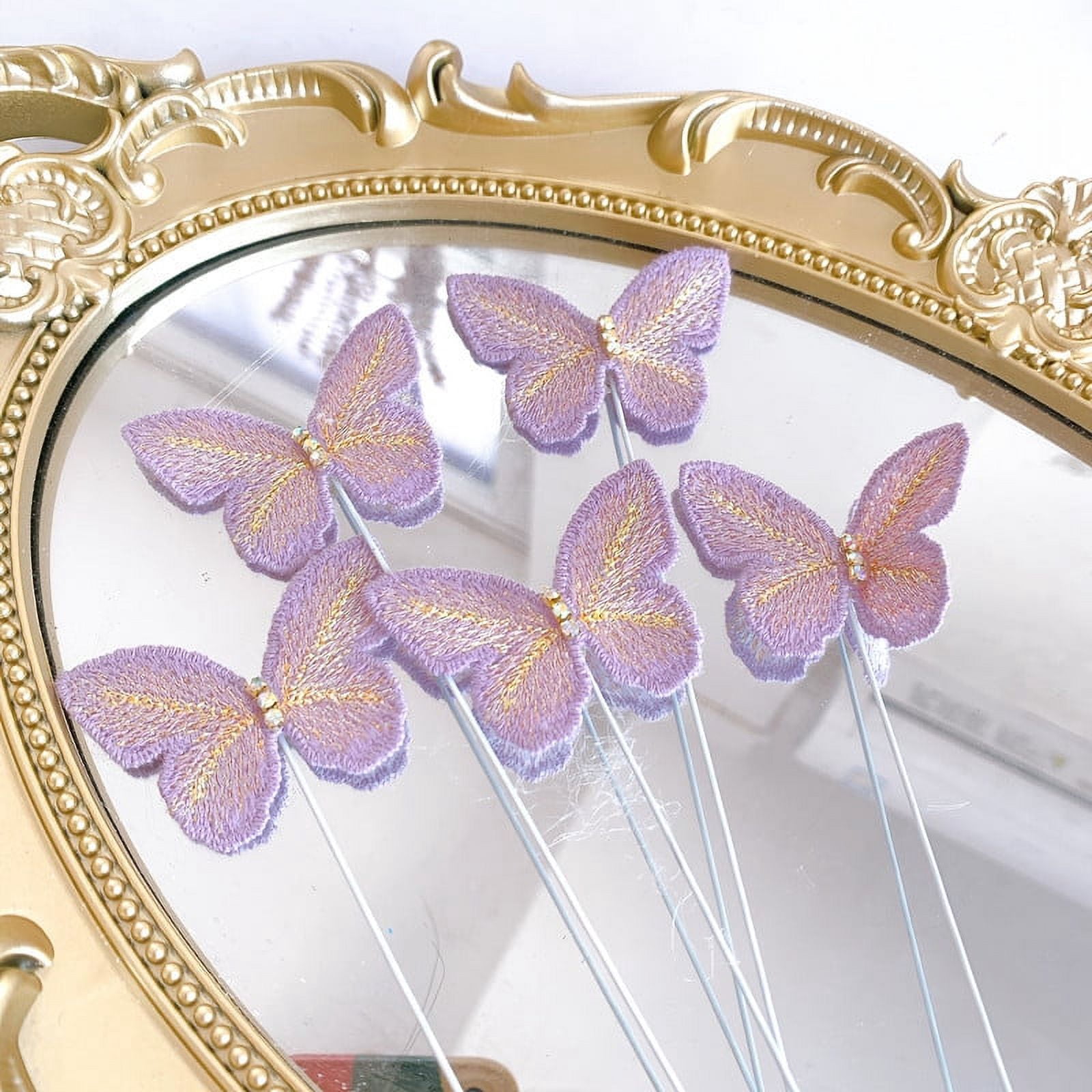 Nvzi 10sets Elegant Butterfly Cake Decorations, Butterfly Cake ...