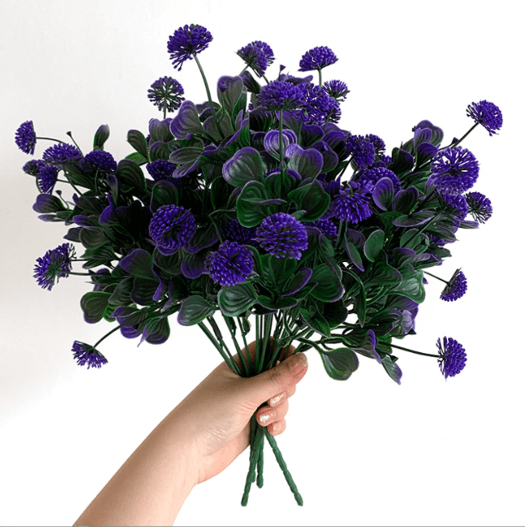 Nvzi 12pcs Lotus Ball Artificial Flowers, Fake flowers, Flores ...