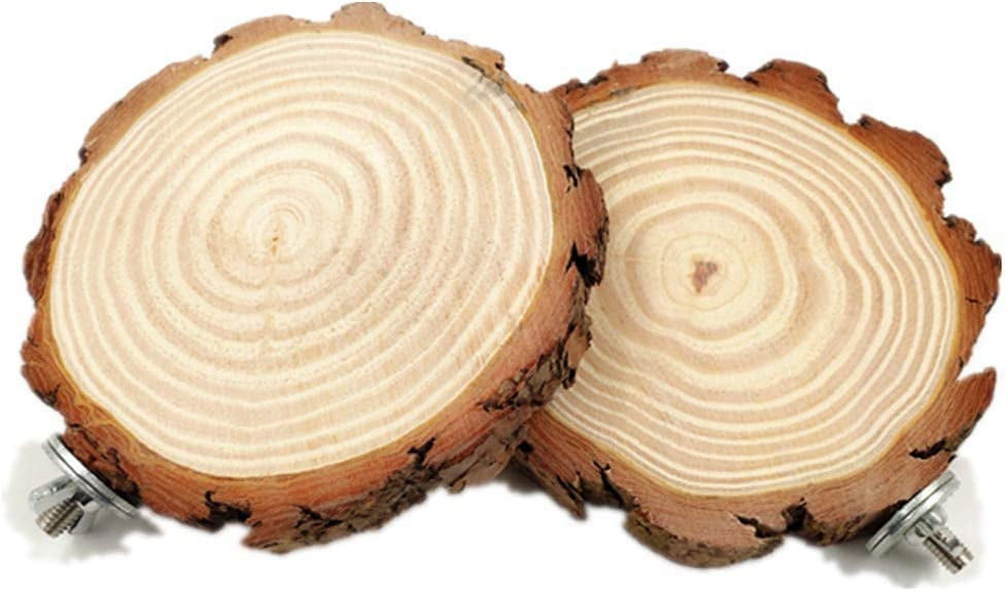 Nvzi 2 Pack Round Bird Cage Perchs Sleeping Stand Playground ...