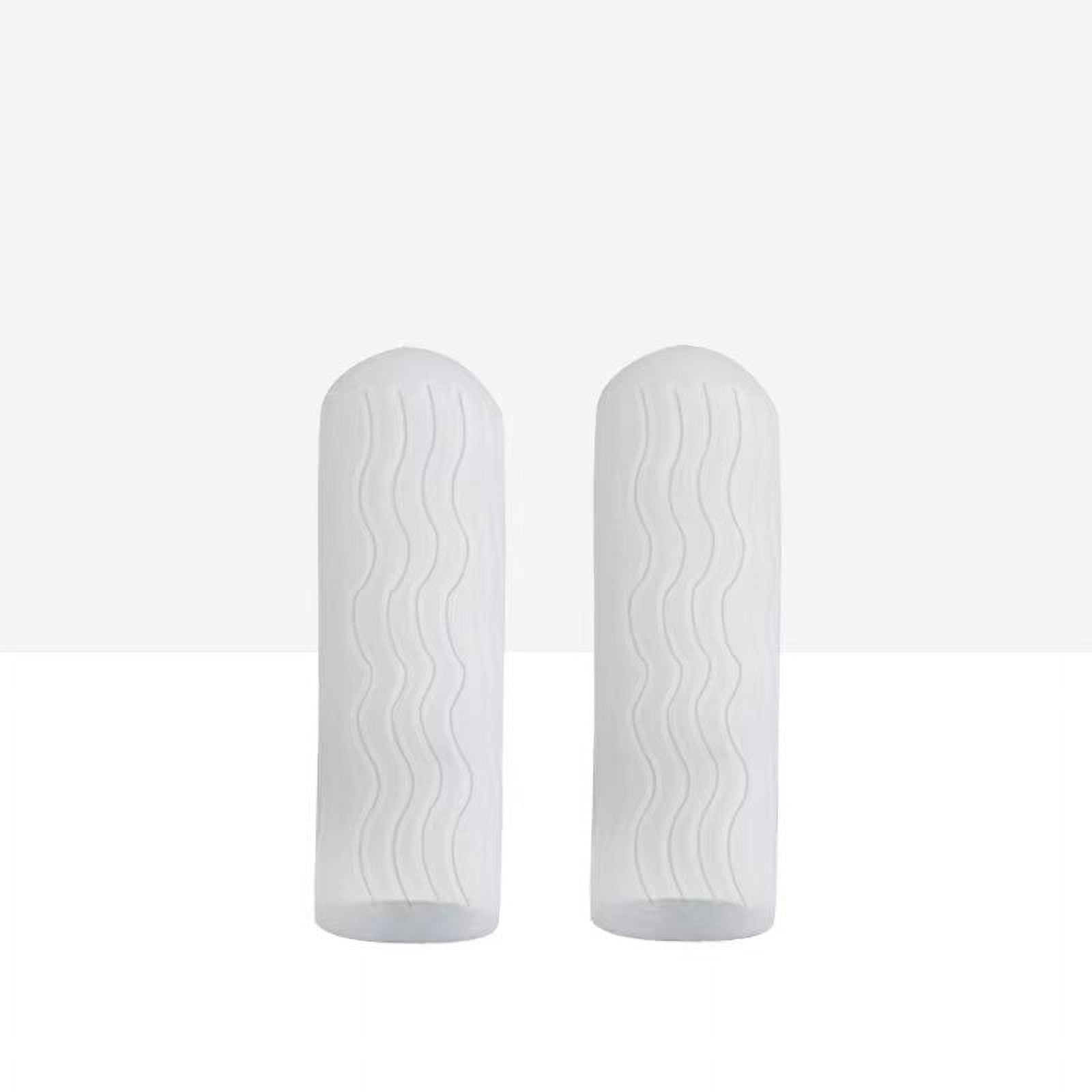 Nvzi 2 Pairs Finger Cots Finger Protectors for Sewing Rubber Fingertip ...