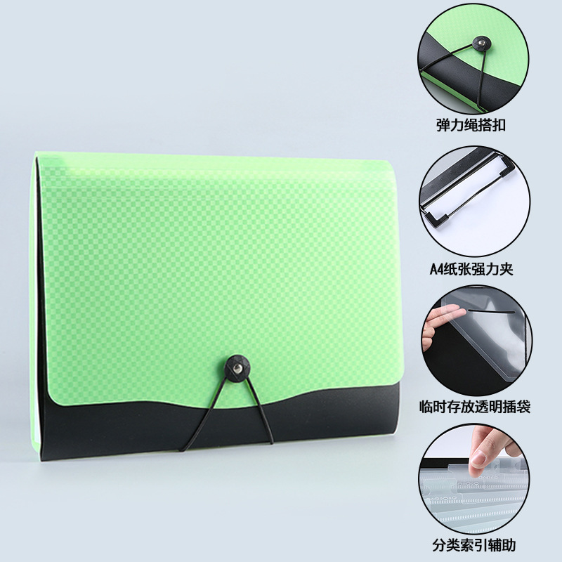 Nvzi 2Pcs Accordion File Organizer, 13 Pocket Expanding File Folder ...