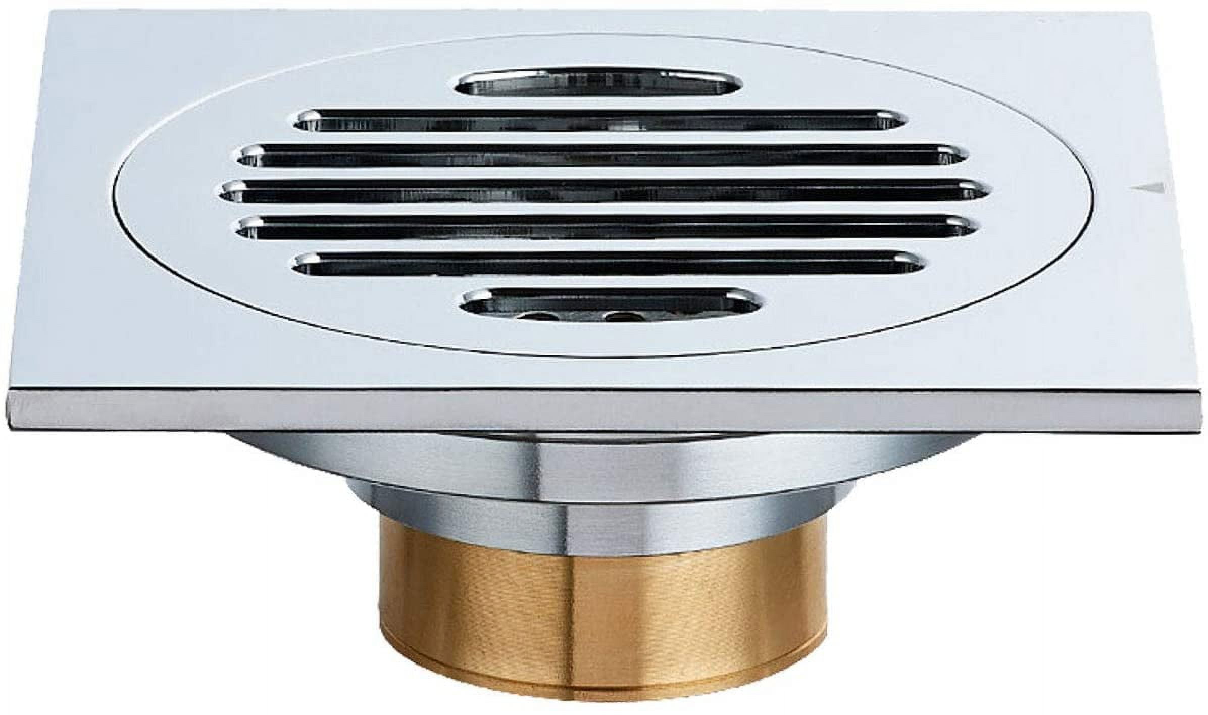 Nvzi 4 inch Square Shower Drain,PartsExtra Tile Insert Floor Drainer ...