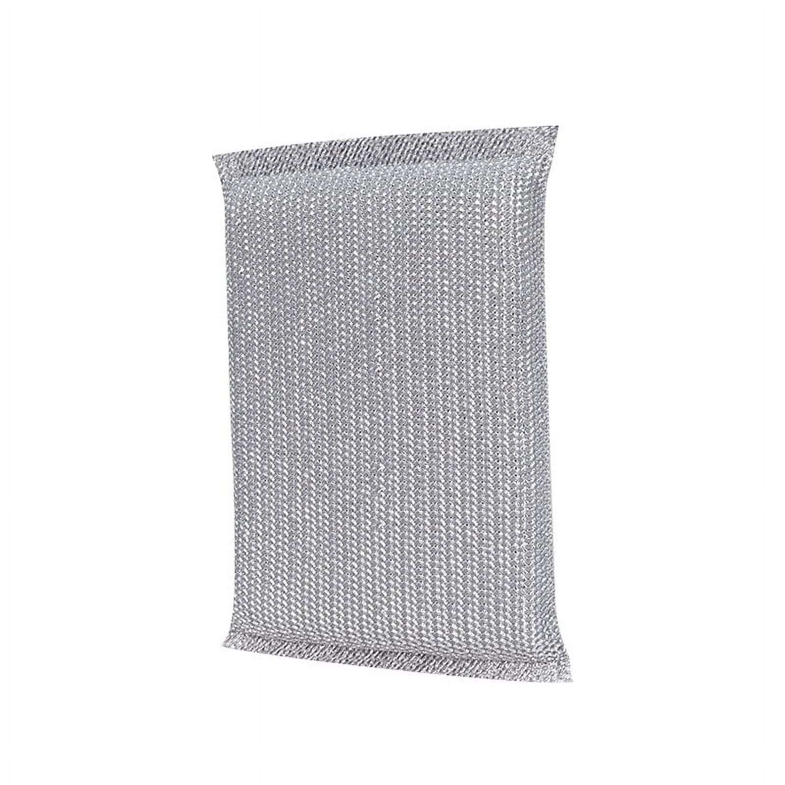 Nvzi 4-piece silver thick sponge scouring pad, kitchen dishwashing ...