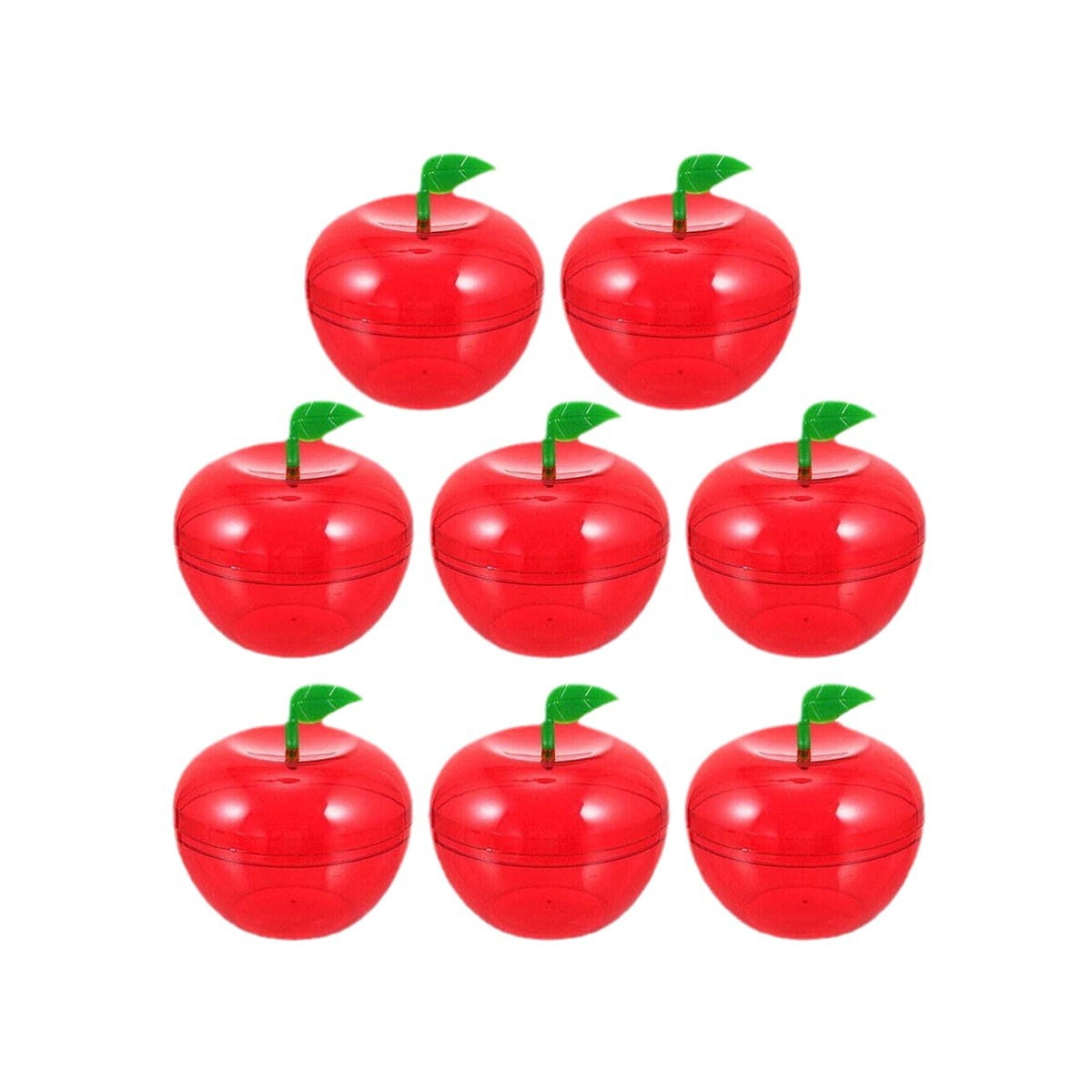 Nvzi 50 plastic apple containers, teacher gifts, loose return to school ...