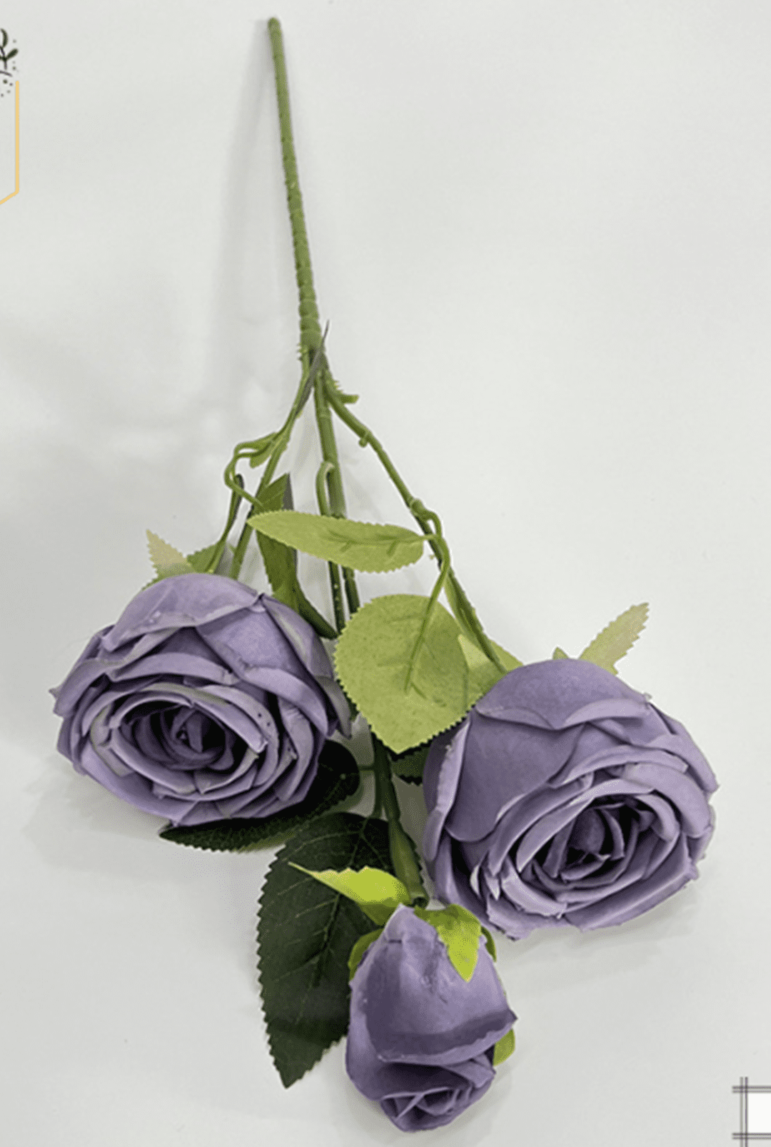 Nvzi 6pcs 3-Headed Princess Rose Artificial Flowers, Fake flowers ...