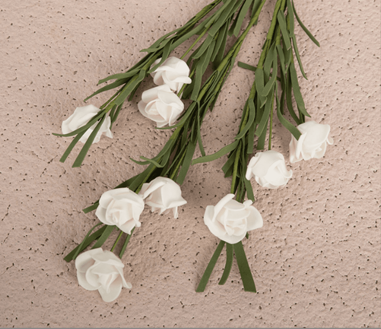 Nvzi 6pcs Roses Artificial Flowers, Fake flowers, Flores Artificiales ...