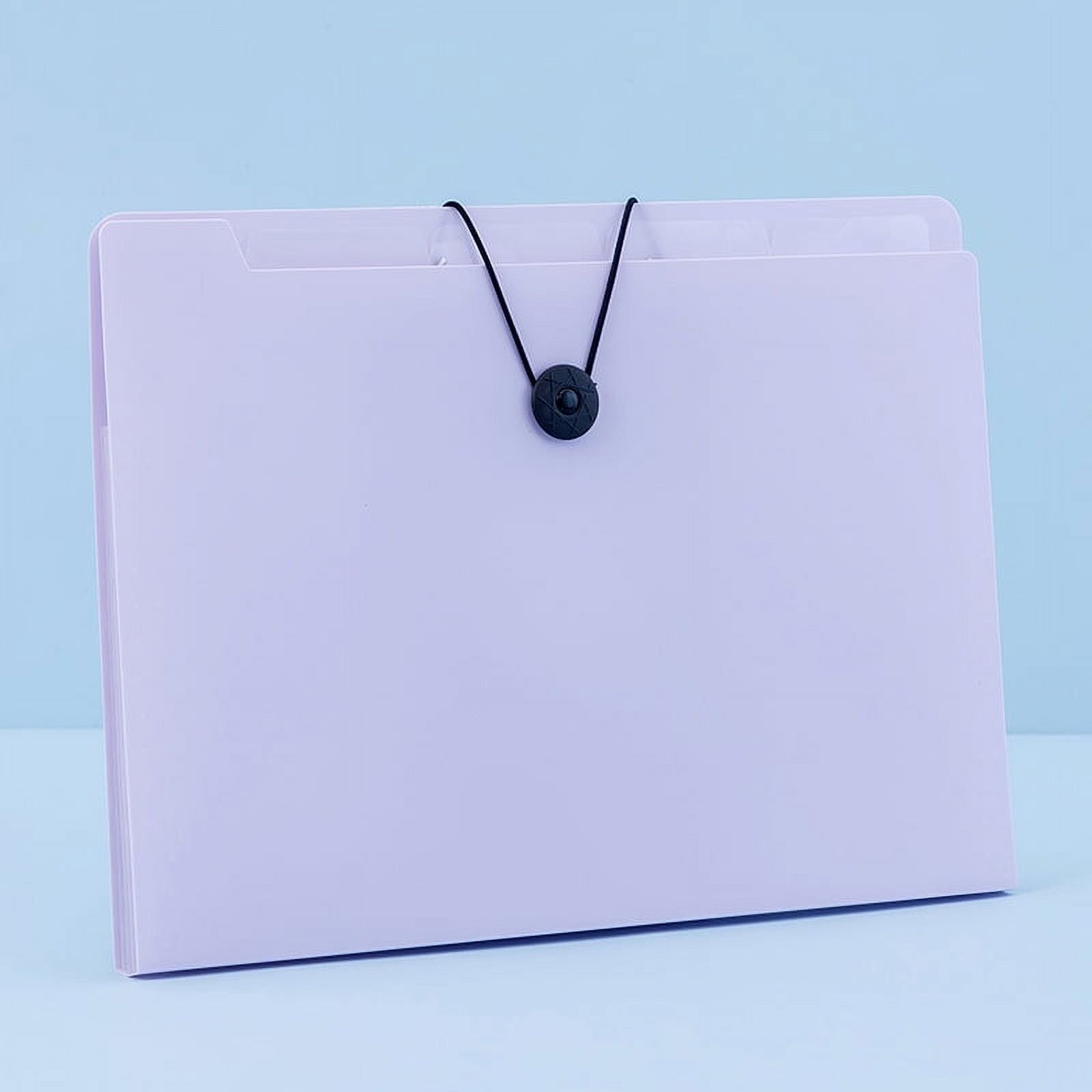 Nvzi 8-Pocket File Folders - 2 Pack Accordian File Organizer with ...