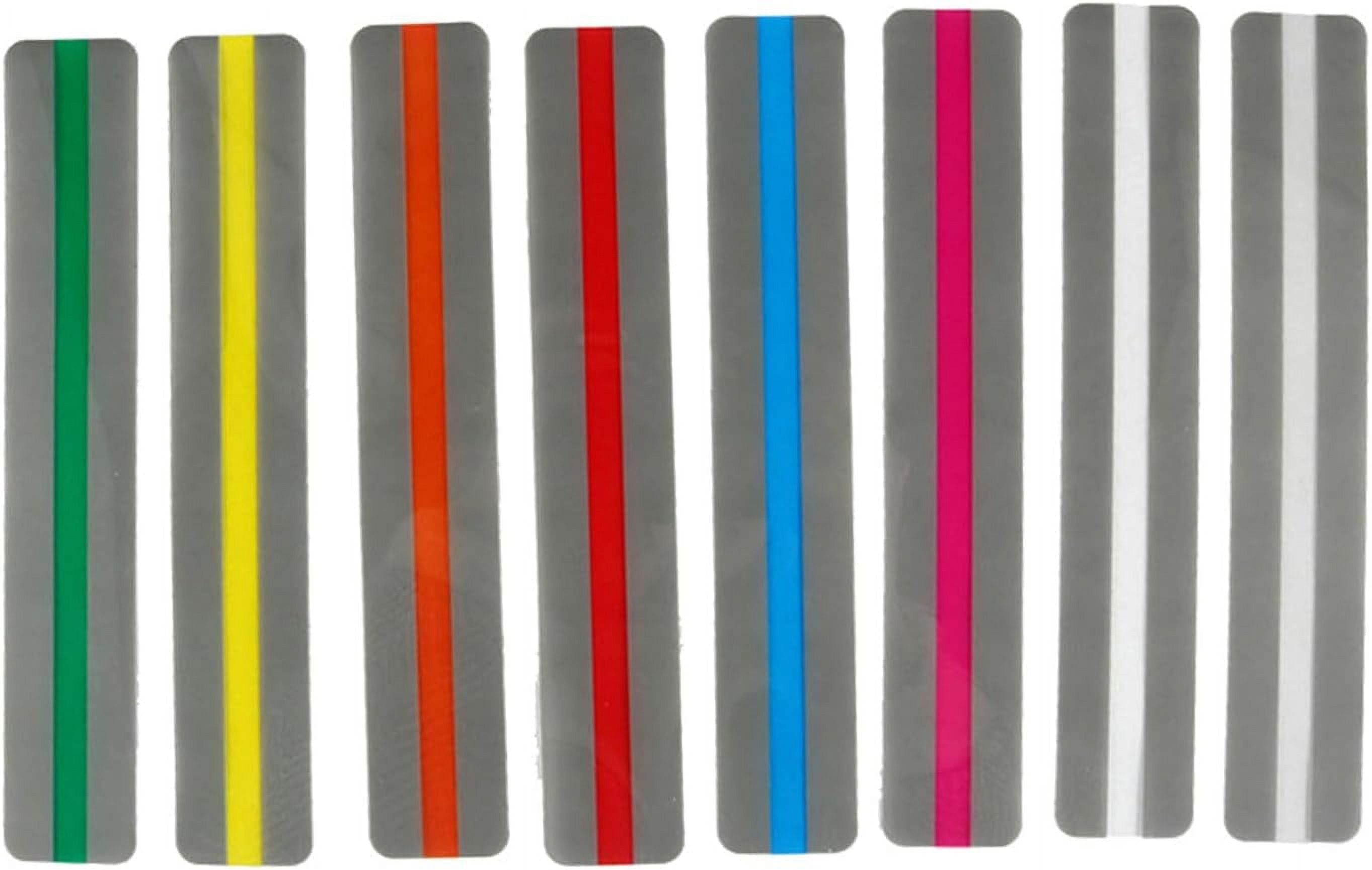 Nvzi 8pcs Colored Plastic Sheet Highlight Overlay Bookmarks Read Cover ...