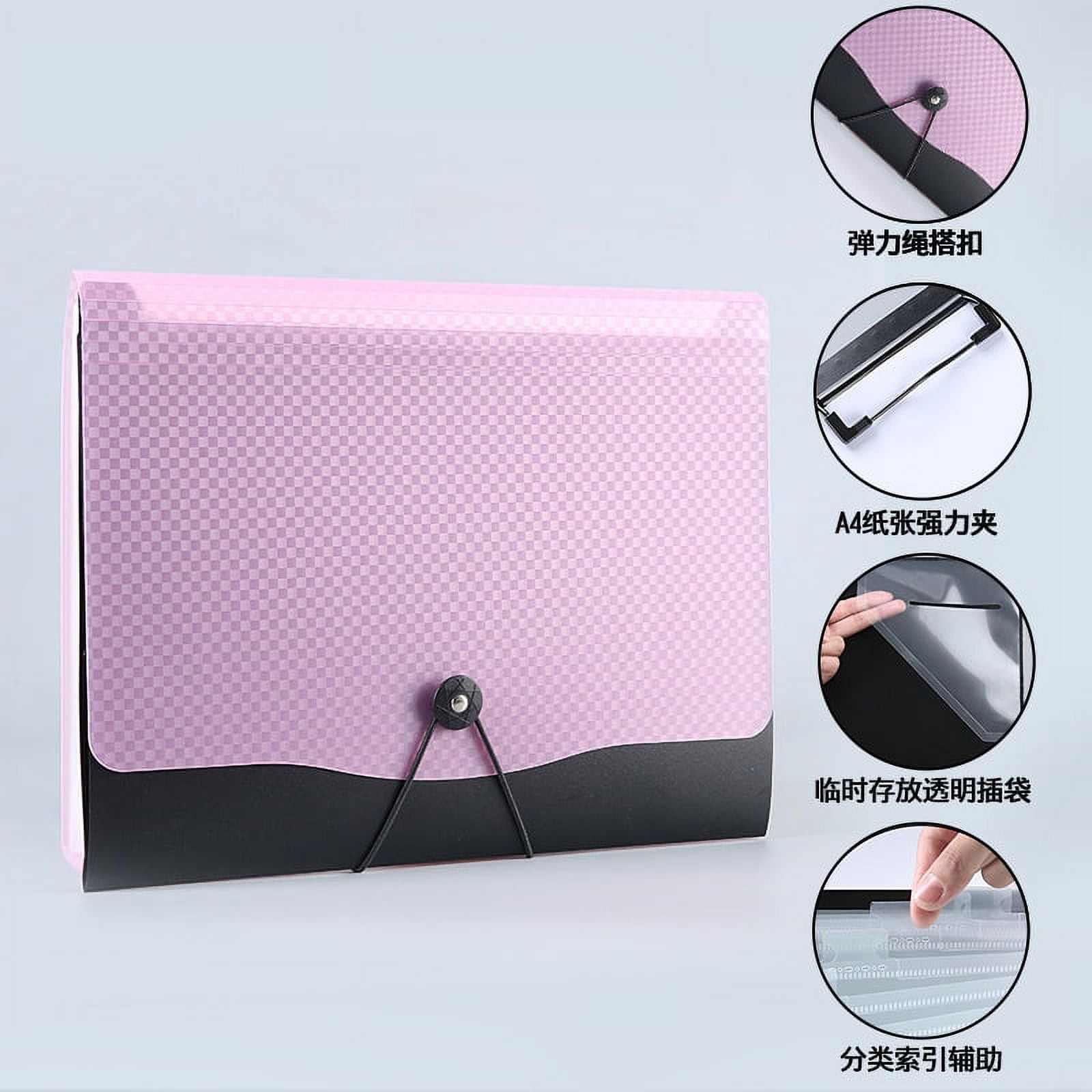 Nvzi Accordion File Organizer, 13 Pocket Expanding File Folder, Plastic ...