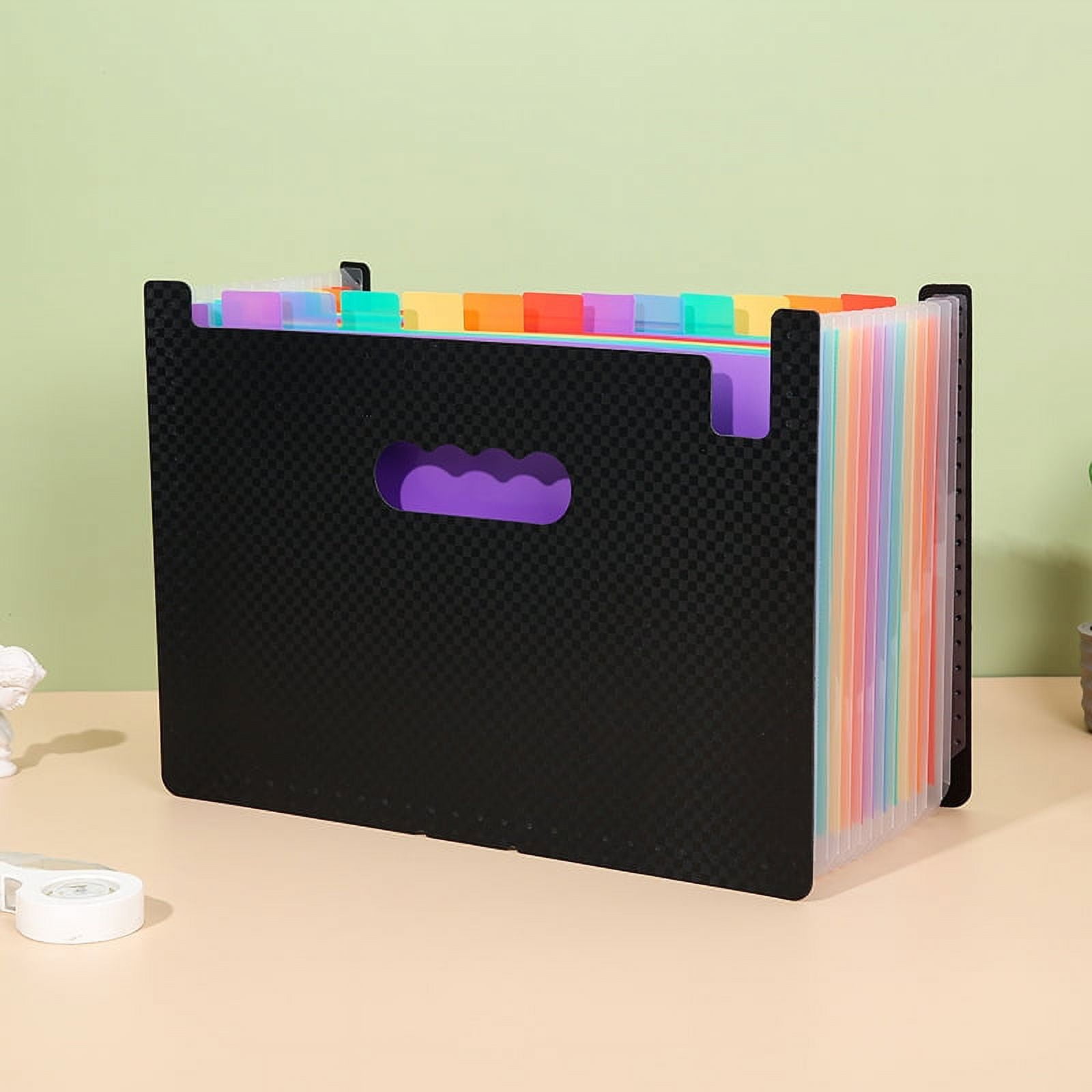 Nvzi-c Accordion File Organizer, 13 Pockets Expanding File Folder ...