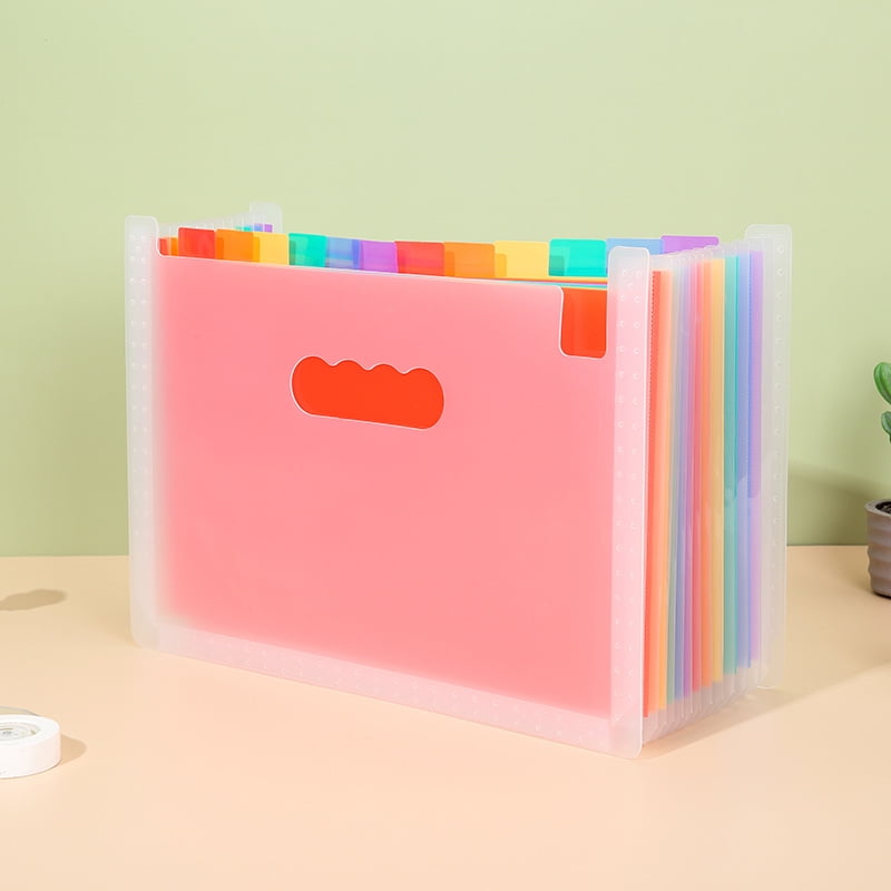 Nvzi Accordion File Organizer, 13 Pockets Expanding File Folder ...