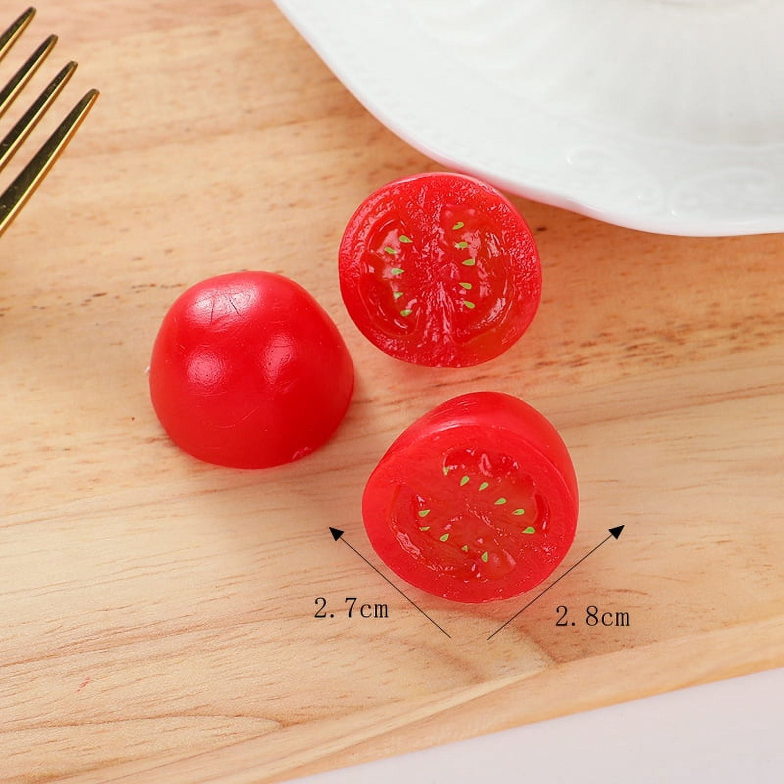 Nvzi Artificial Fruits Pack, Fake Fruit Set Plastic Fruit for Decor ...