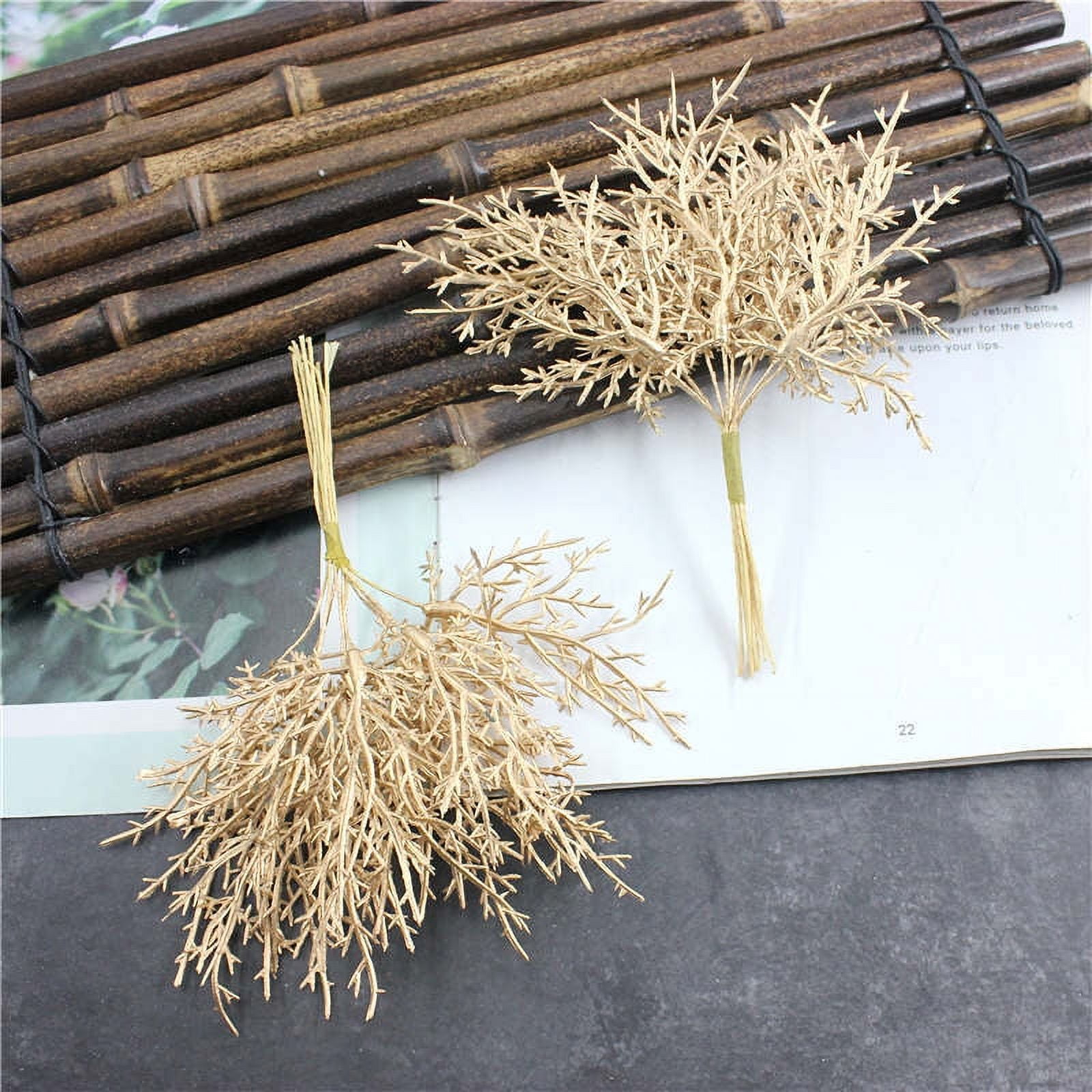 Nvzi Artificial and Dried Flower Artificial Frosty Flower Ice Rime ...