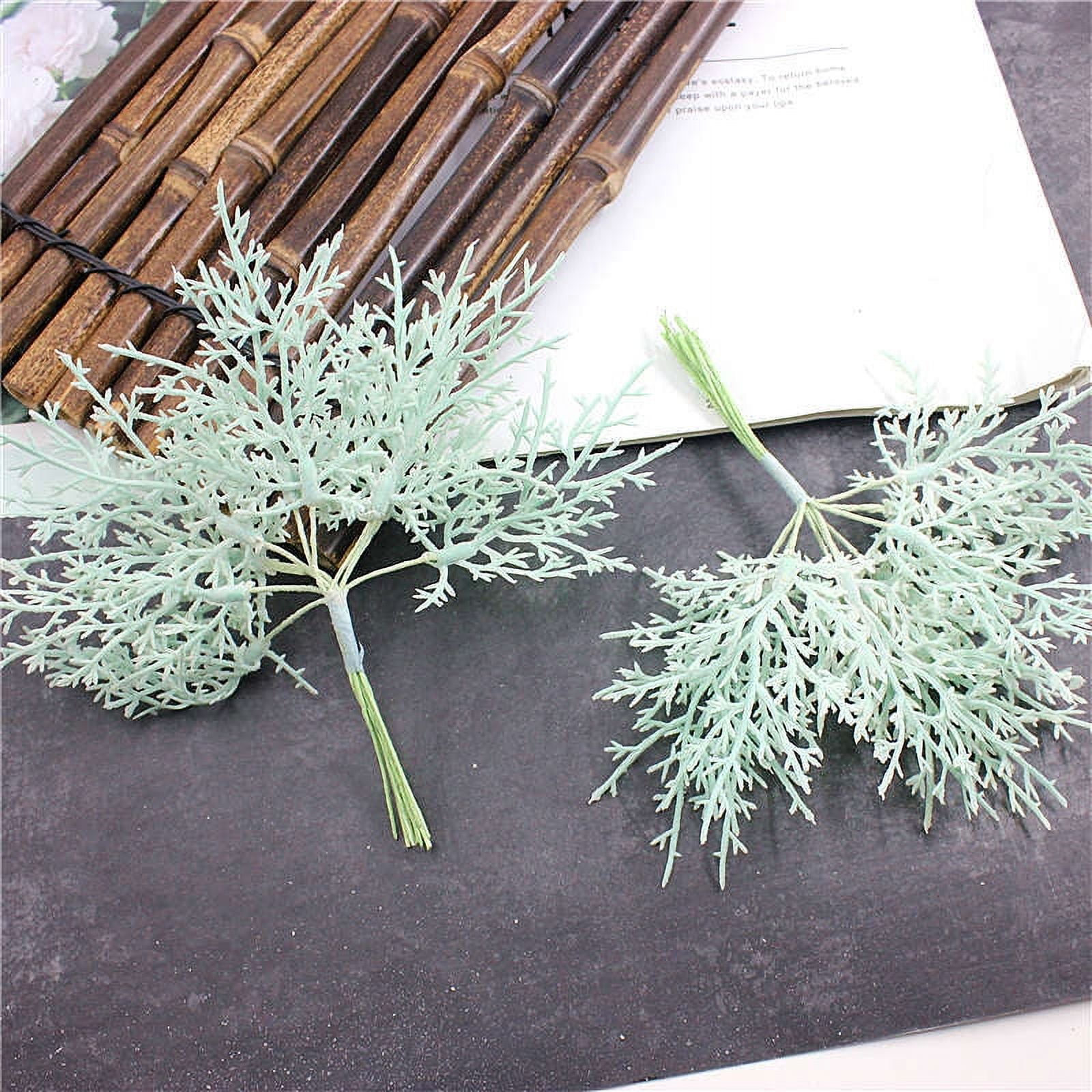 Nvzi Artificial and Dried Flower Artificial Frosty Flower Ice Rime ...