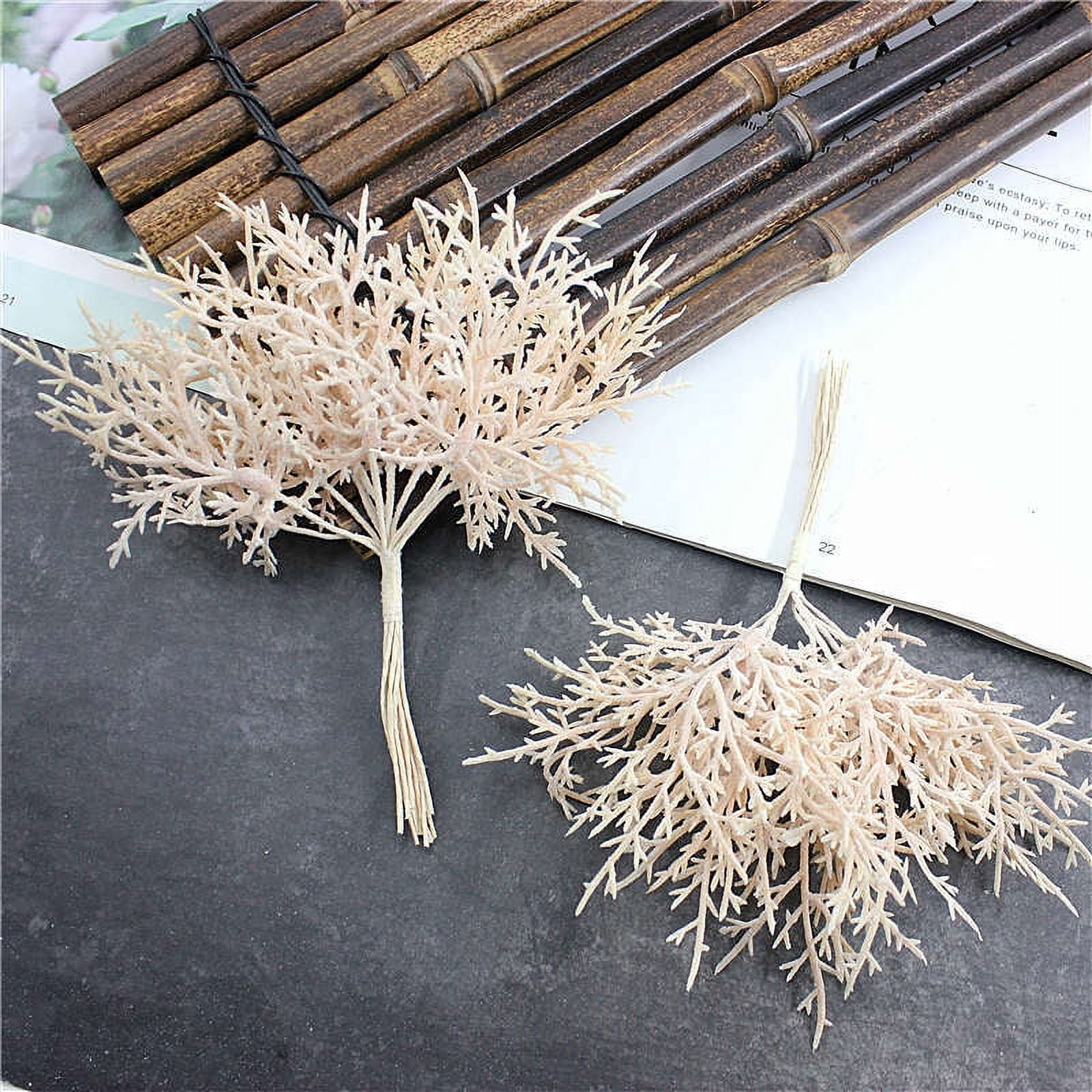 Nvzi Artificial and Dried Flower Artificial Frosty Flower Ice Rime ...