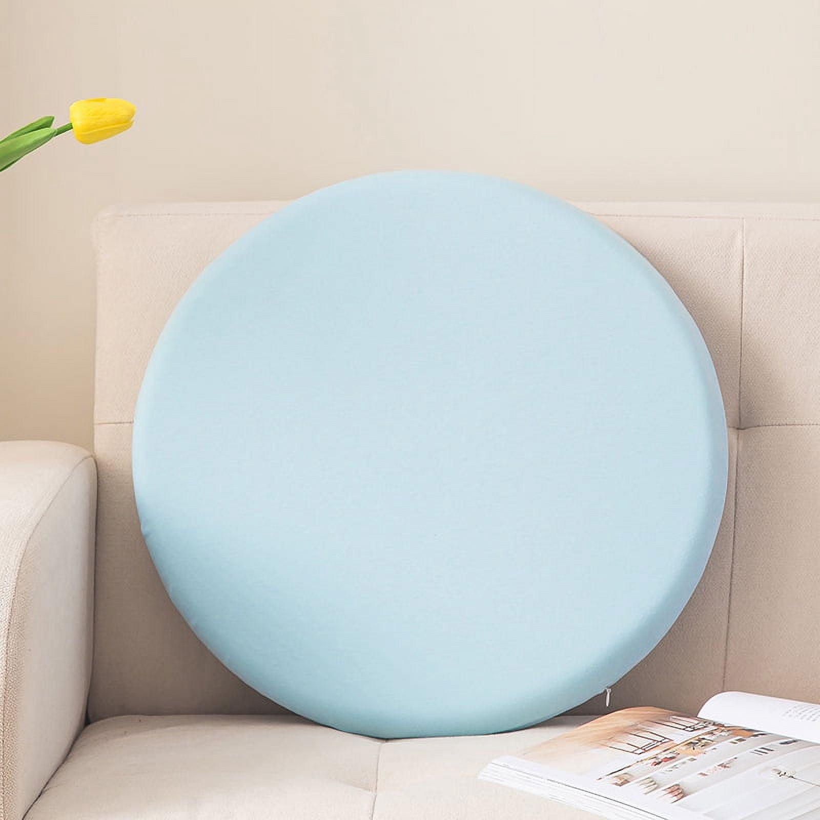 Nvzi Circular memory cotton cushion, simple futon, office tatami sofa ...