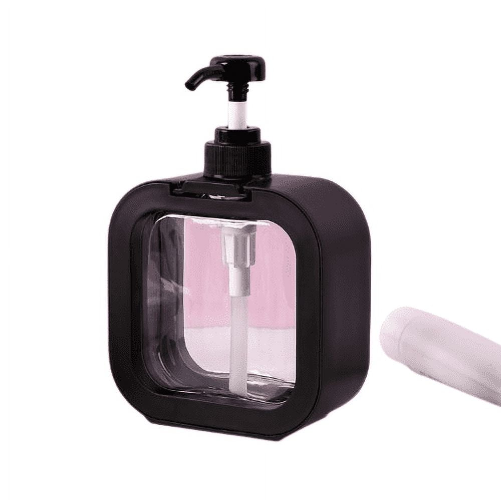 Nvzi Clear Plastic Pump Dispenser, Laundry Powder Refillable Bottle ...
