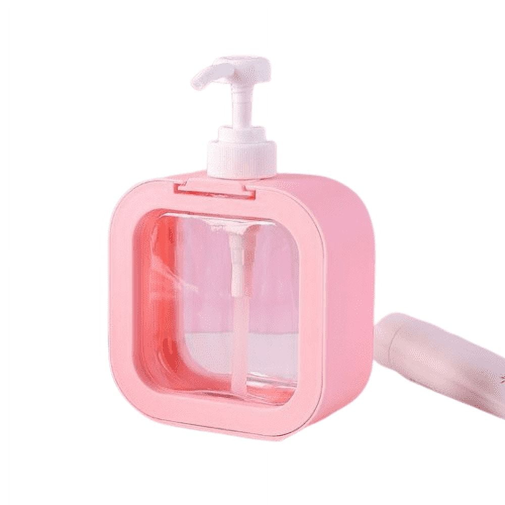 Nvzi Clear Plastic Pump Dispenser, Laundry Powder Refillable Bottle ...