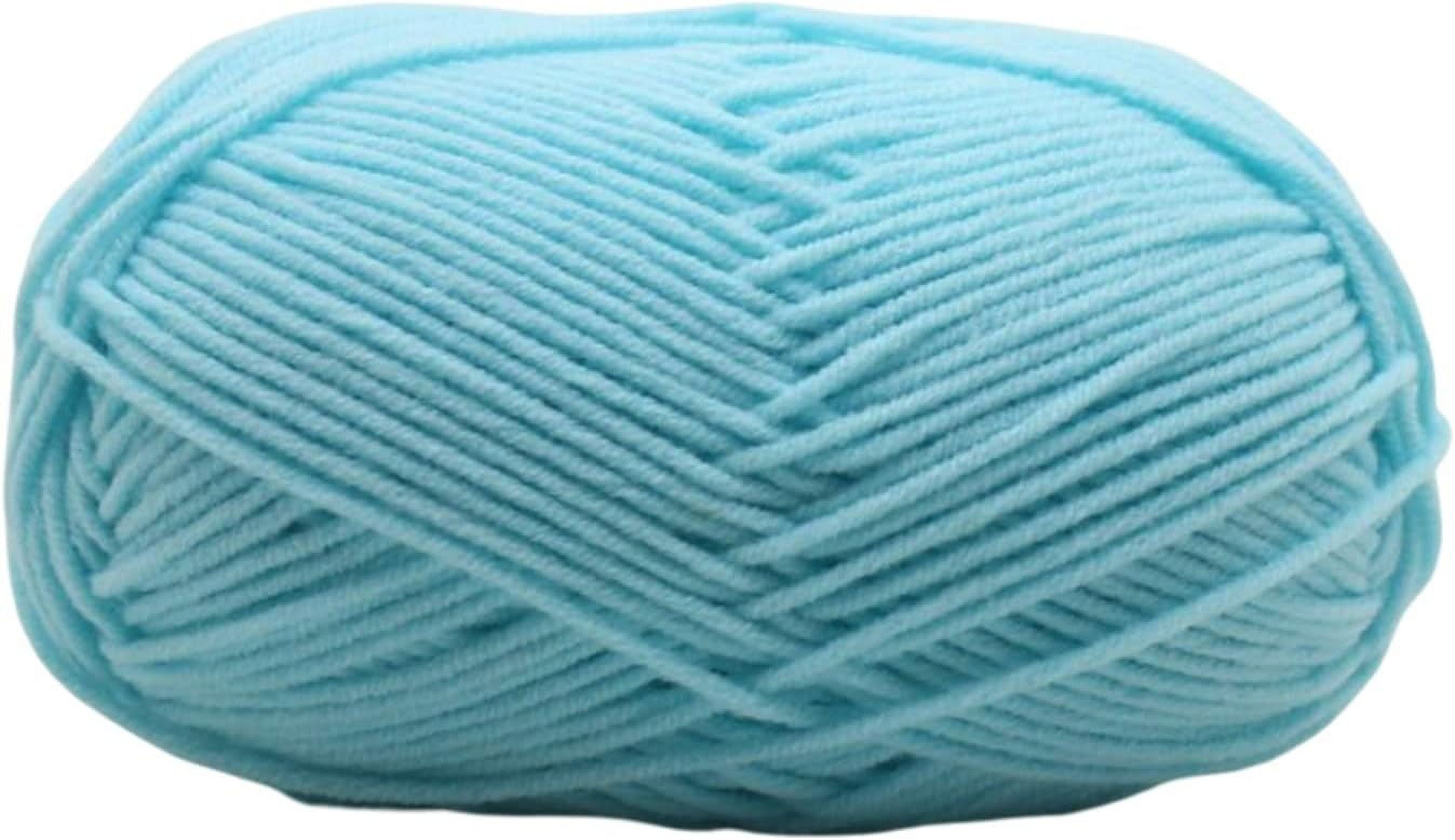 Nvzi Cotton Yarn,Knitting Wool Yarn Ultra Soft 4Ply Milk Cotton Crochet ...