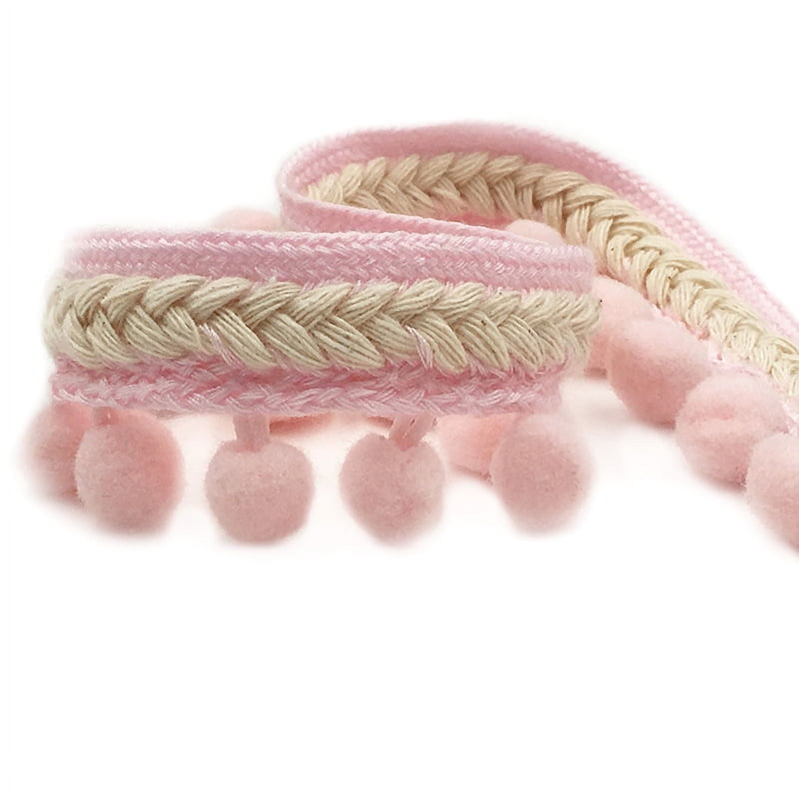 Nvzi Curtain Tassel Fringe Trim Braided Sewing Ribbon Upholstery Fabric ...