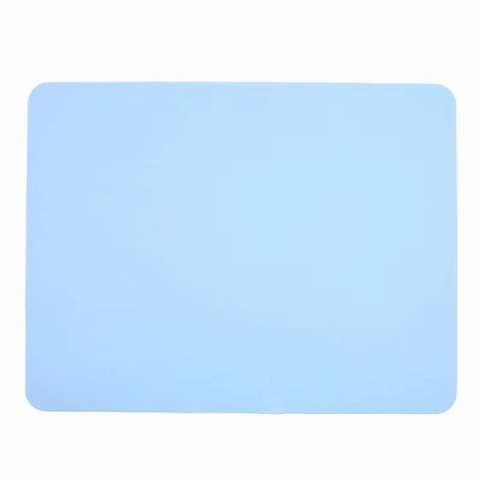 Nvzi Dining Placemats, 4 Pack Light blue Placemats, （40*30cm ) Silicone ...
