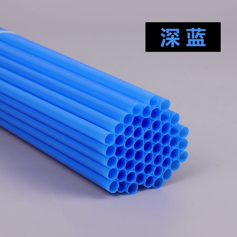 Nvzi Disposable Straws, 500 Pcs Food-Grade Plastic Straws for Drinking ...