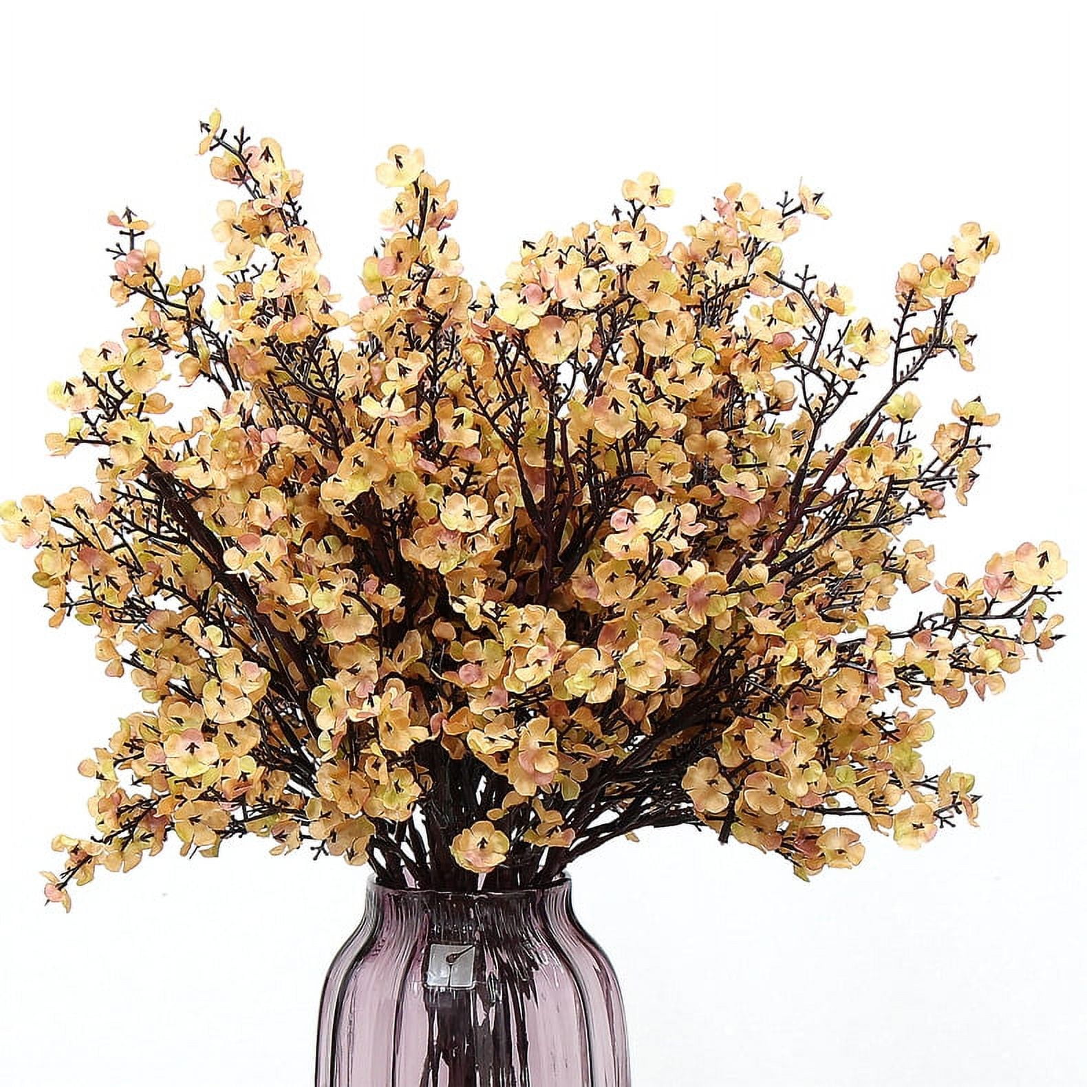 XmhyTop-A Global Babys Breath Fabric Cloth Artificial Flowers 12 Bundle ...