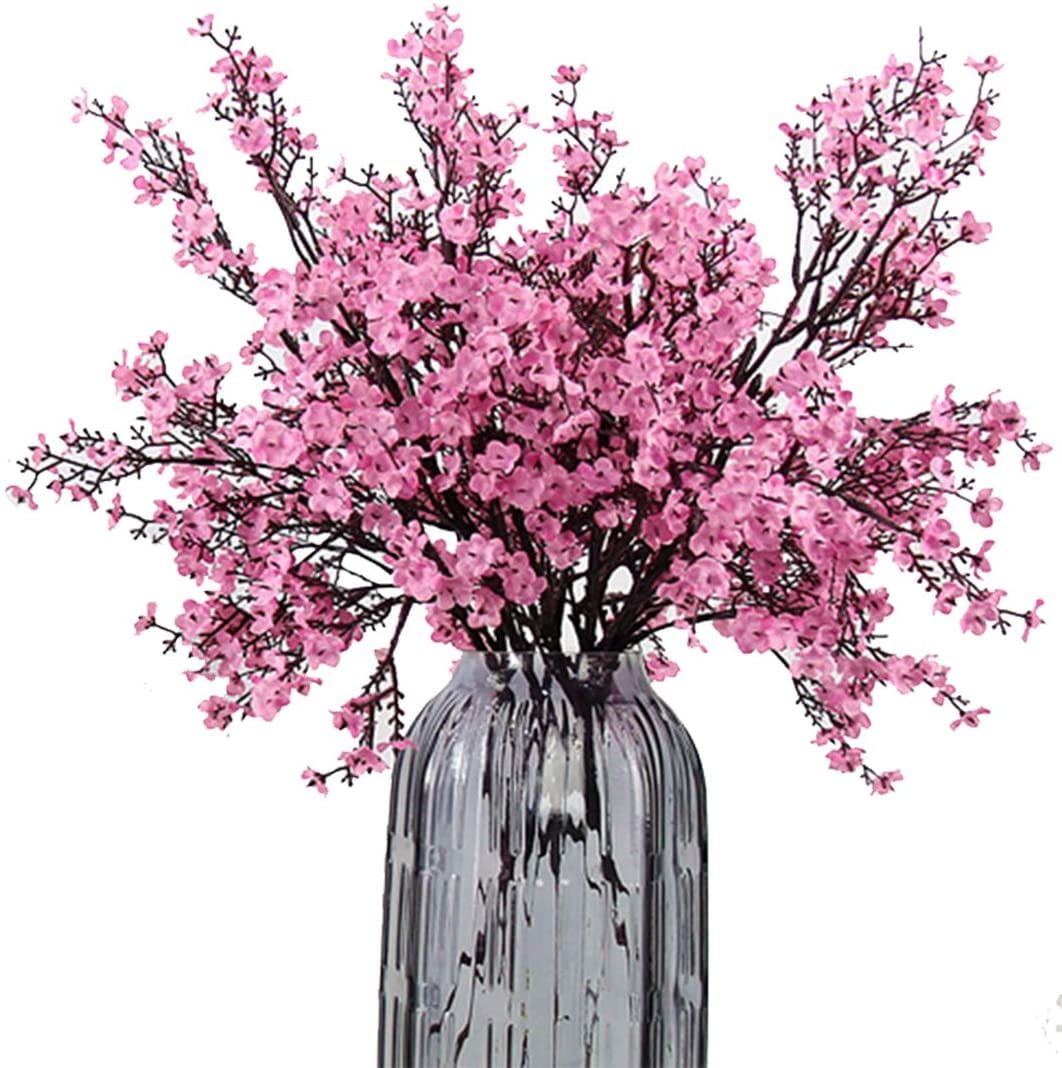 XmhyTop-A Global Babys Breath Fabric Cloth Artificial Flowers 12 Bundle ...