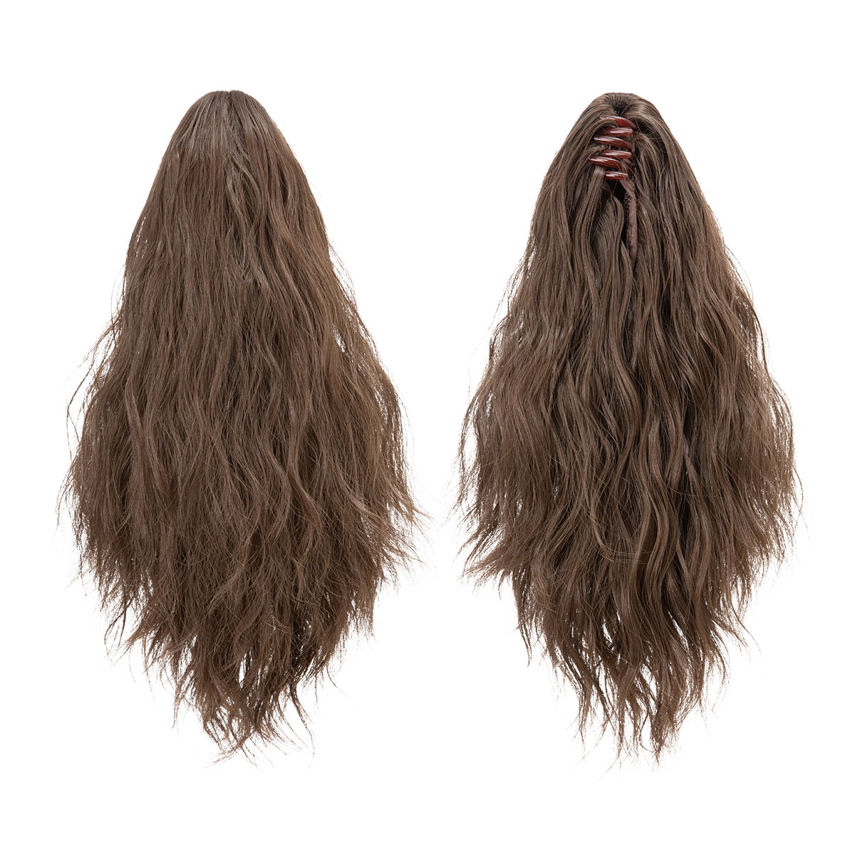 Nvzi Messy Bun Hair Piece Wig Ponytail - 33cm/12.99in MediumBrown , 1 ...