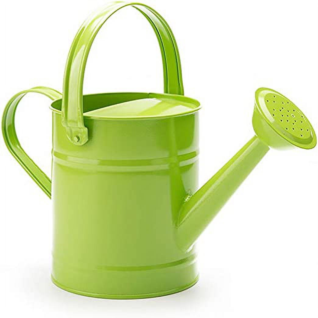 Nvzi Metal Watering Can, 1.5L (or 51oz) Kids Gardening Water Pot ...