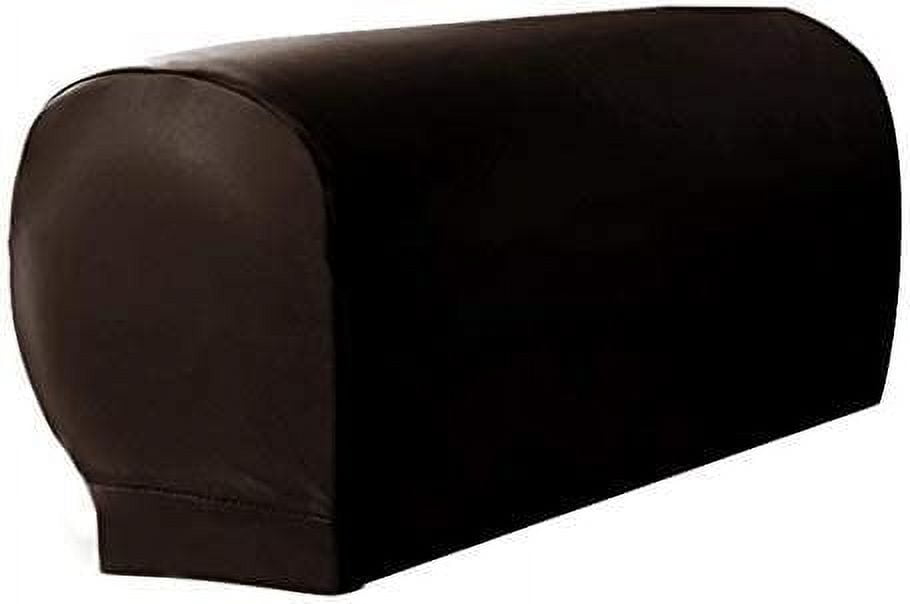 Nvzi PU Leather Sofa Cover, Waterproof Sofa Armrest Cover Arm Guard ...