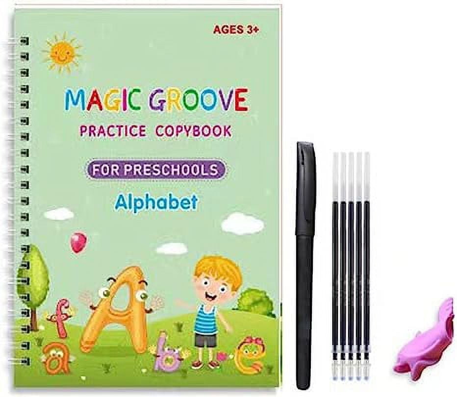 Xiao Hua reusable Copybook math English 3D calligraphy book numbers 0 ...