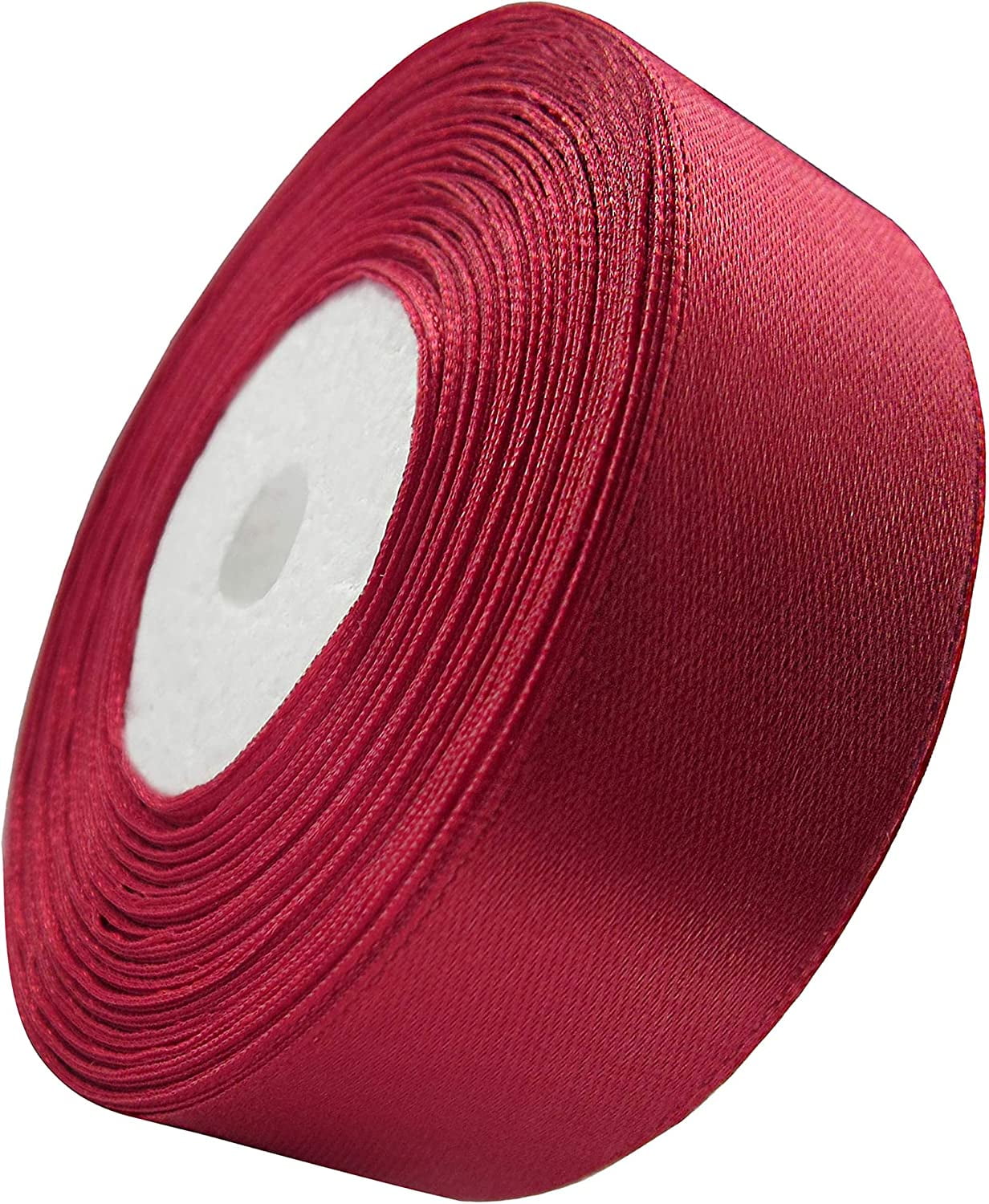 Nvzi Ribbon 1 inch Dark Dirty Pink Ribbons for Crafts Gift Ribbon Satin ...