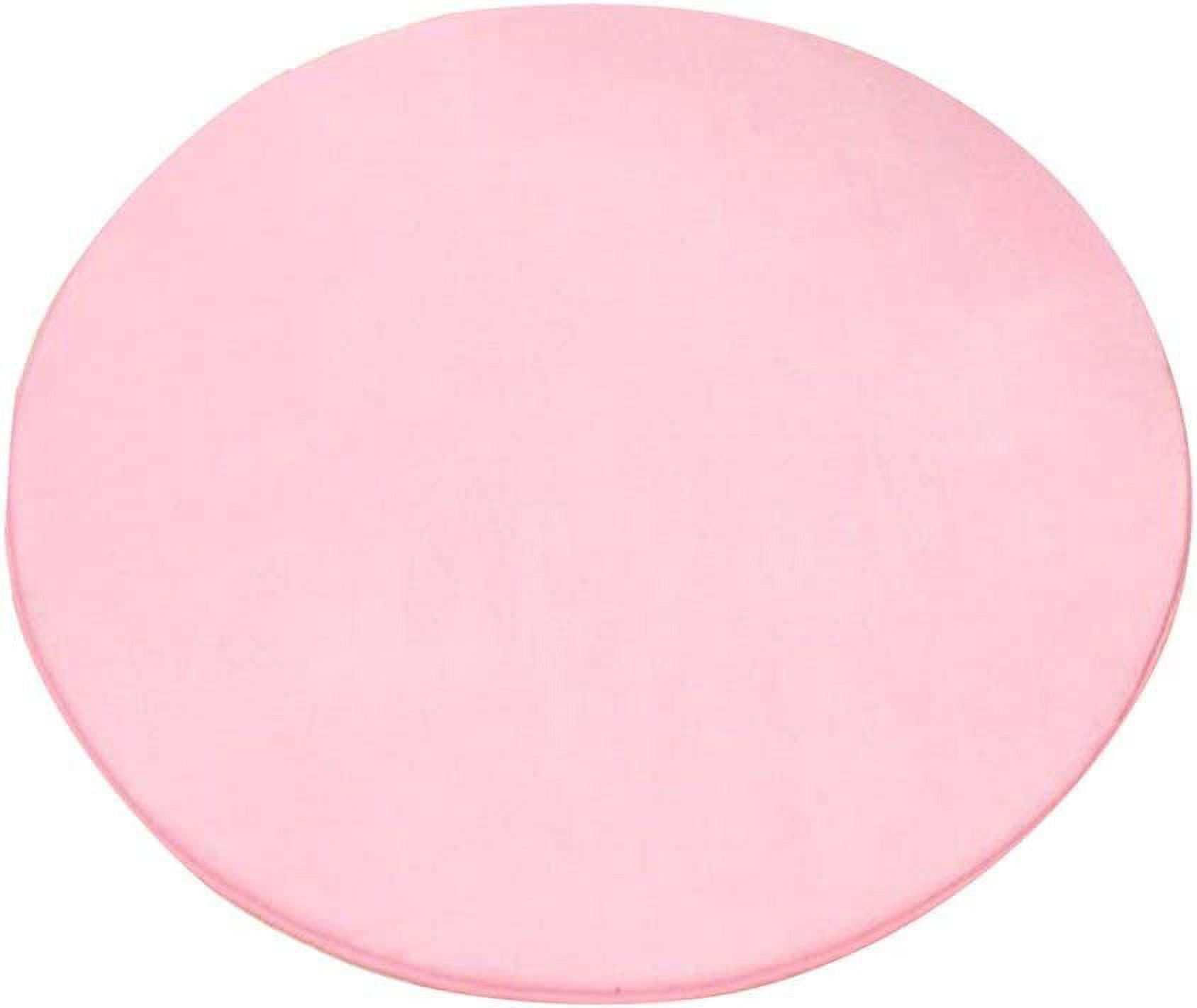 Nvzi Round Play Mats for Kids Tent Playpen 80cm Pink Round Rug for Play ...