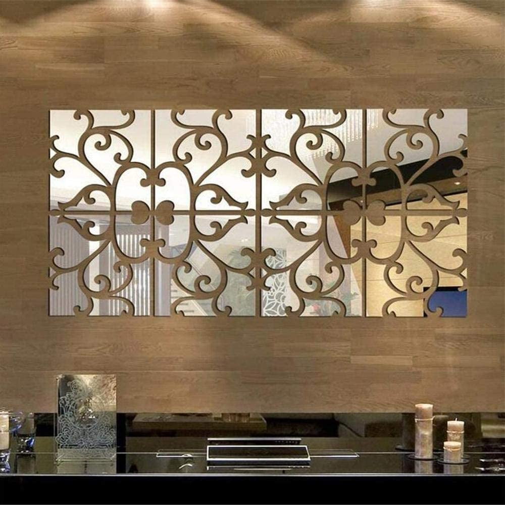 Nvzi Set of 8PCS Large 3D Decorative Wall Decals for Home, Large Modern ...