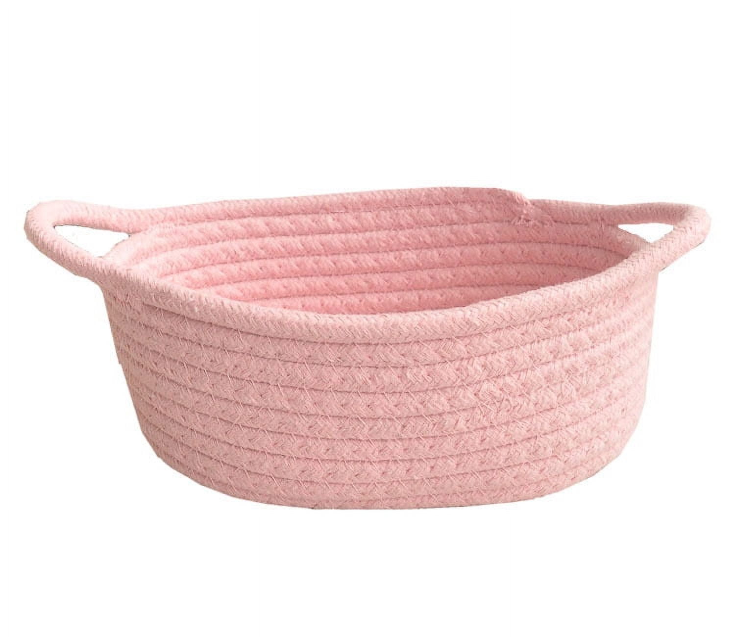 Nvzi Small Woven Basket,Cute Rope Room Shelf Storage Basket, Cat Dog ...