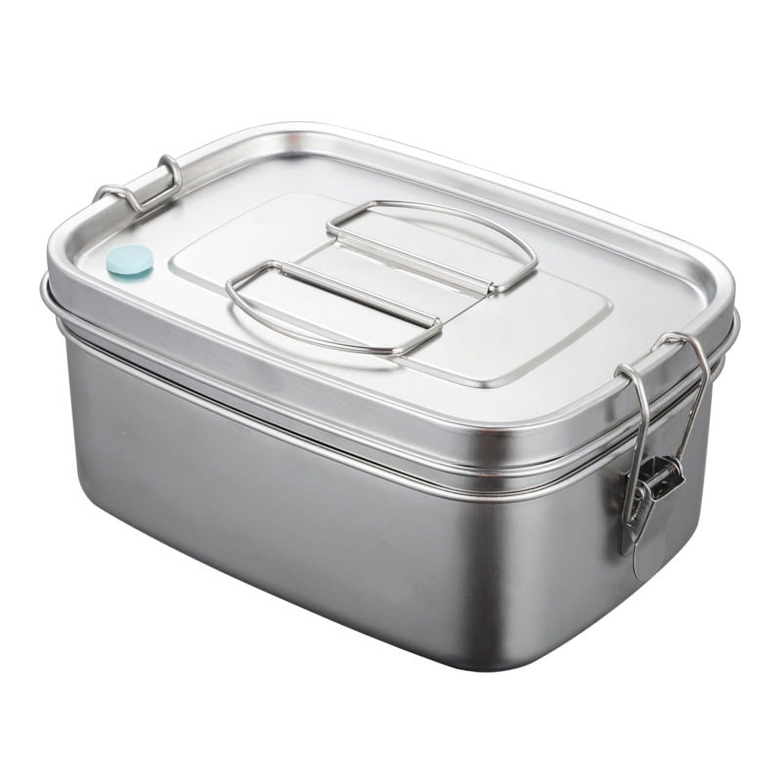 Xiao Hua stainless steel double wall lunch box 1500ml, leak proof metal ...