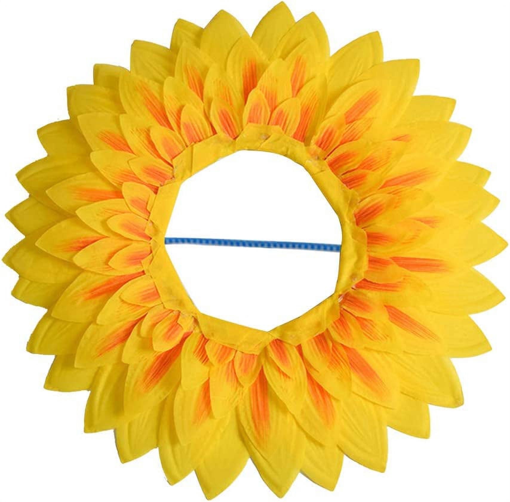 Nvzi Sunflower Headgear,Funny Performance Props Hat Hood for Dance ...