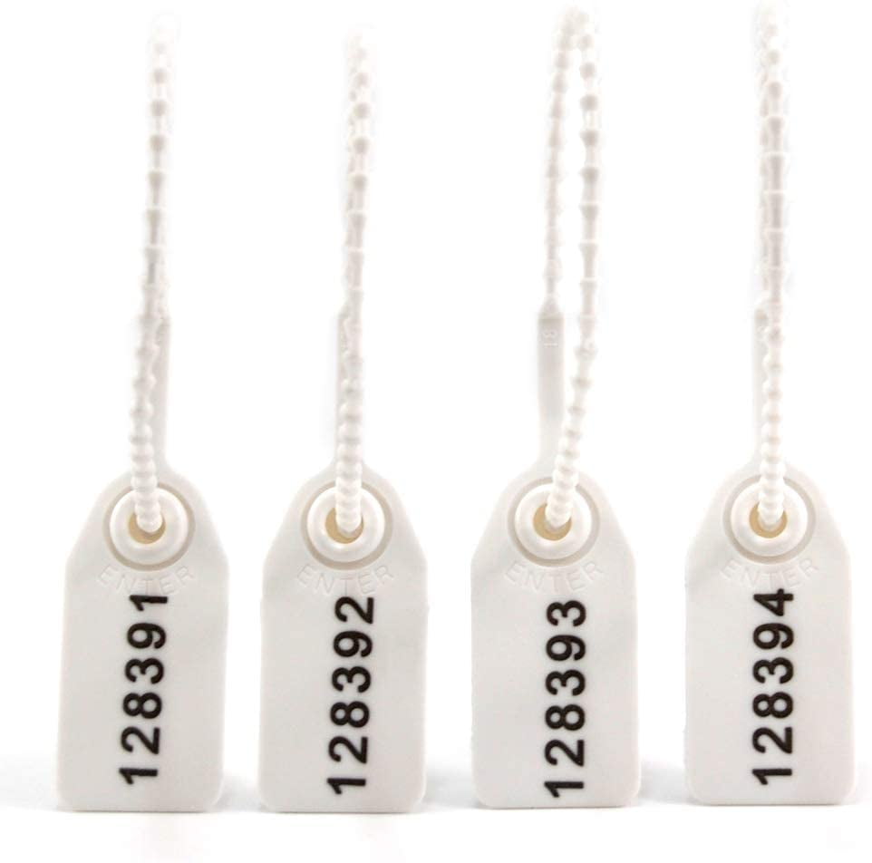 Nvzi Tamper Proof Zip Ties Plastic Disposable Self Locking Security ...