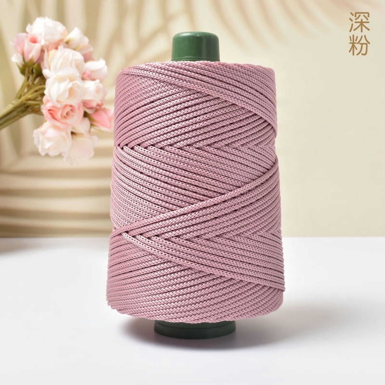 Nvzi Thick Yarn,1 Roll - Polyester Material, Soft & Warm, Ideal for ...