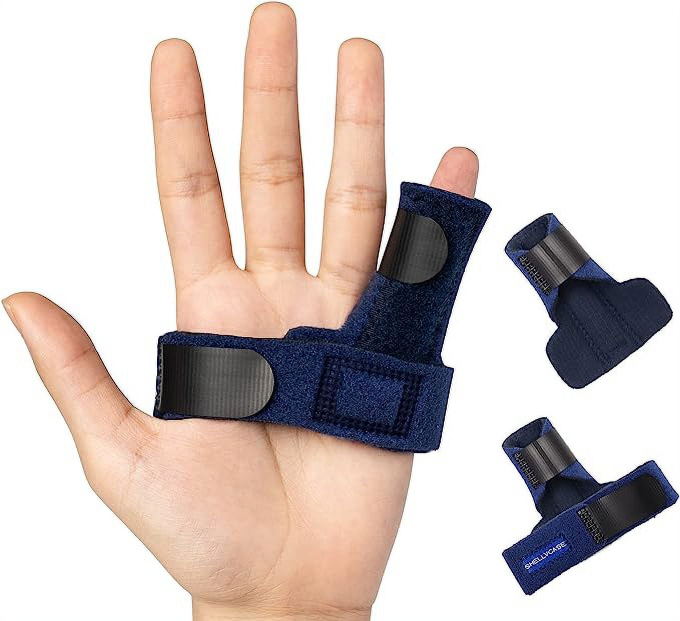 Nvzi Trigger Finger Splint,Adjustable Finger Support Brace Bonus ...